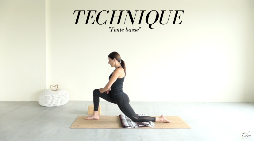 Jour 6 - La fente basse (lunge genoux au sol ou anjaneyasana) - Éden ...
